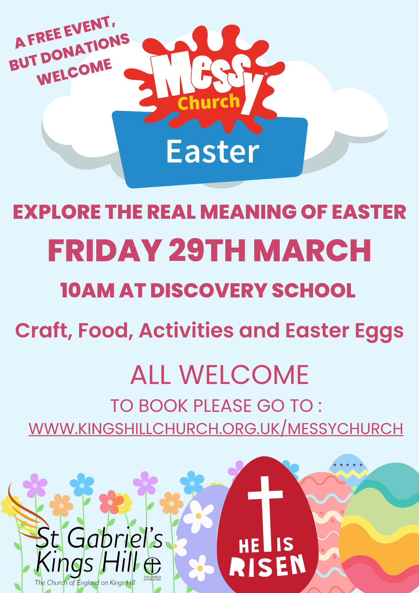 Kings Hill Messy Church – St Gabriel's Kings HIll